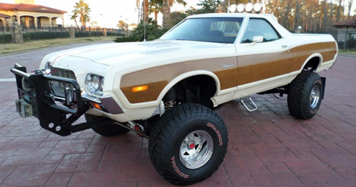 1972 Ford Ranchero 4x4: A Rare and Valuable Piece of Automotive History ...