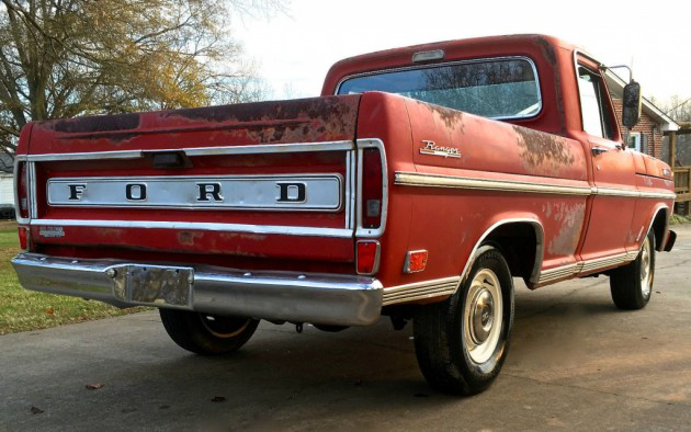Well-Optioned Worker: 1969 Ford F100 Ranger - FORDNEWS